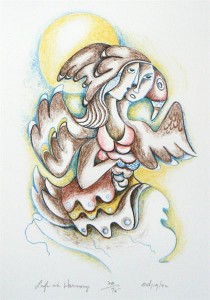 Daphne Odjig paintings and prints | Bearclaw Gallery Edmonton ...