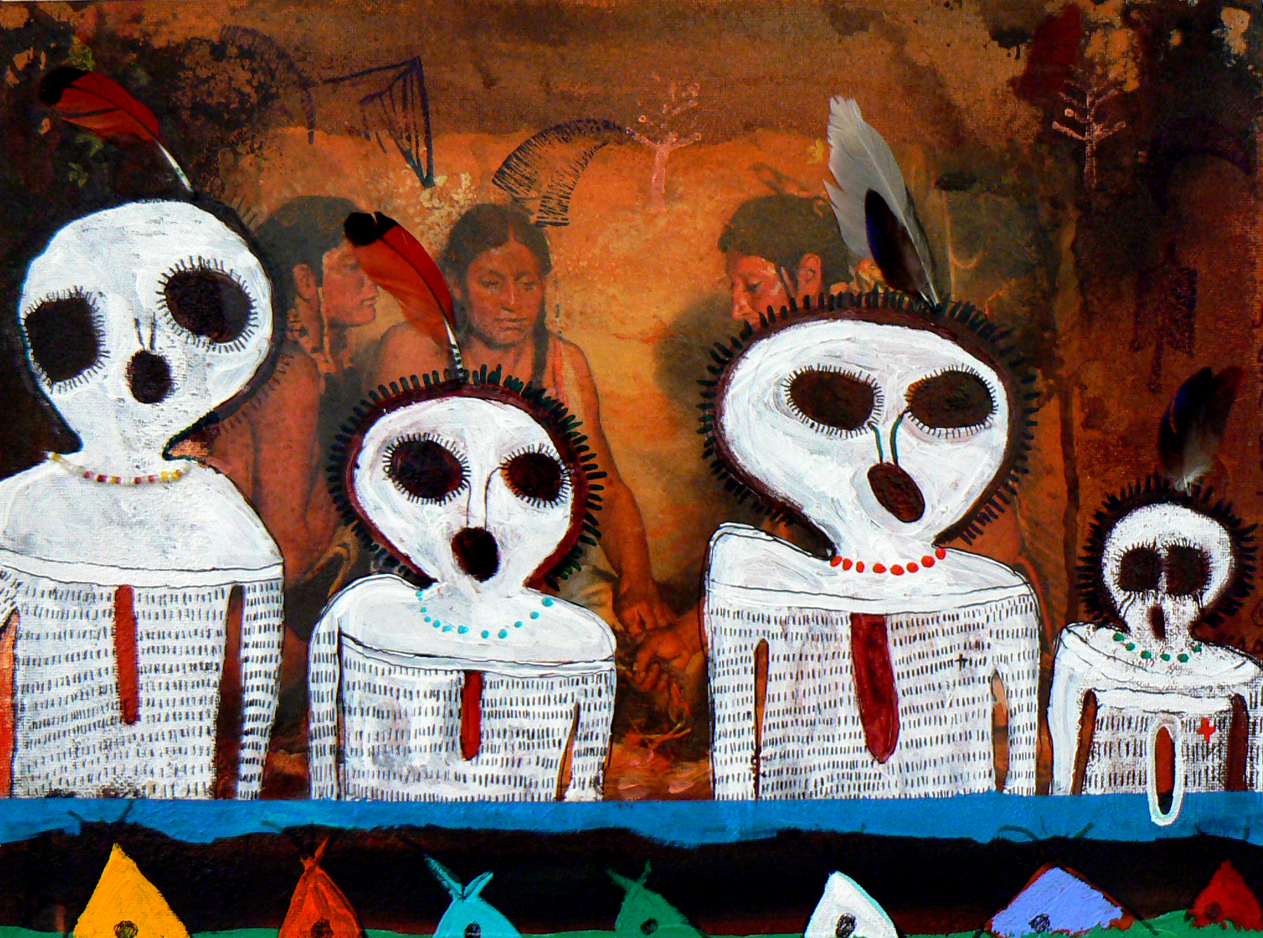 Jane Ash Poitras paintings | Bearclaw Gallery Edmonton | Bearclaw Gallery