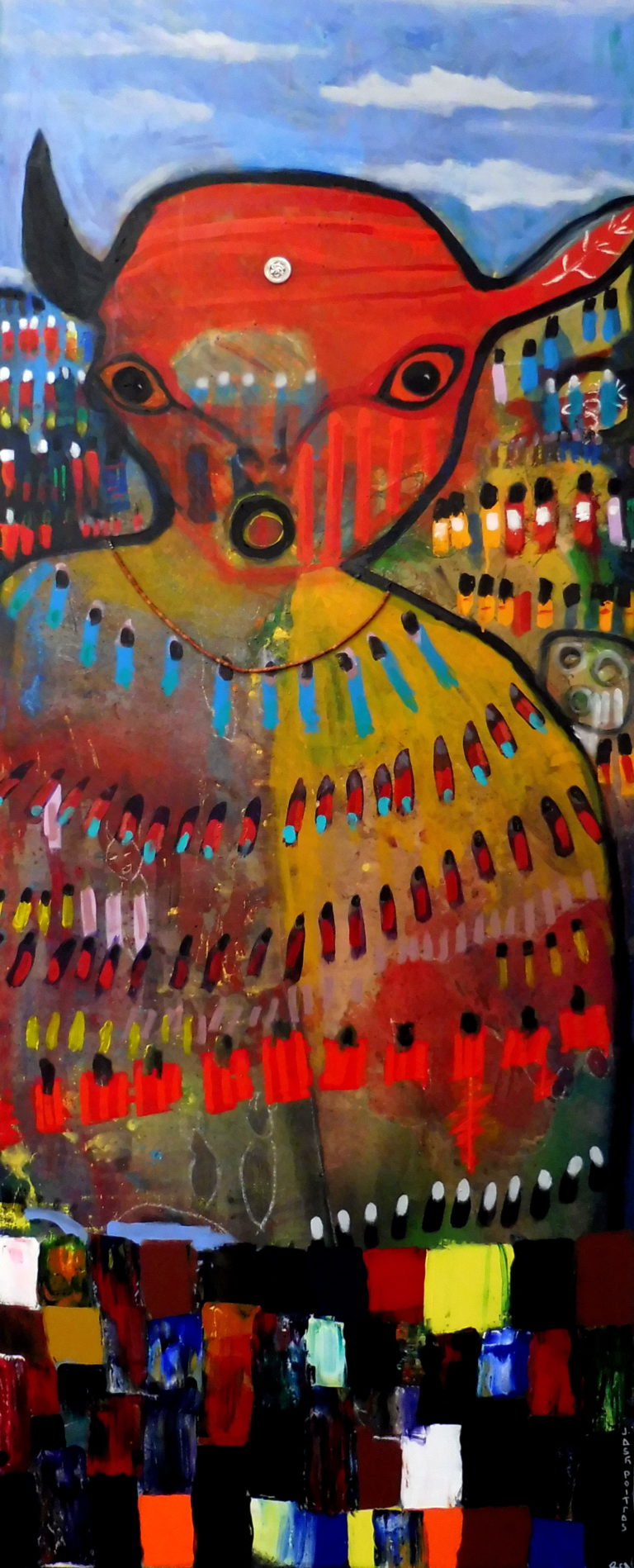 Jane Ash Poitras paintings | Bearclaw Gallery Edmonton | Bearclaw Gallery