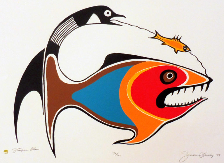 Jackson Beardy paintings | Bearclaw Gallery Edmonton | Bearclaw Gallery
