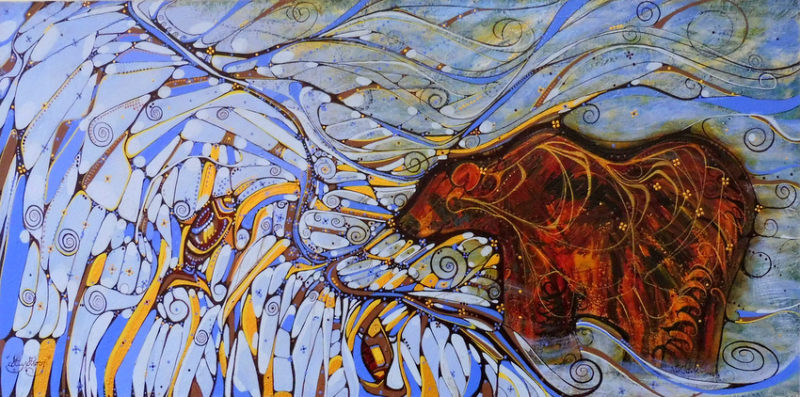 Laird Goulet paintings | Bearclaw Gallery Edmonton | Bearclaw Gallery