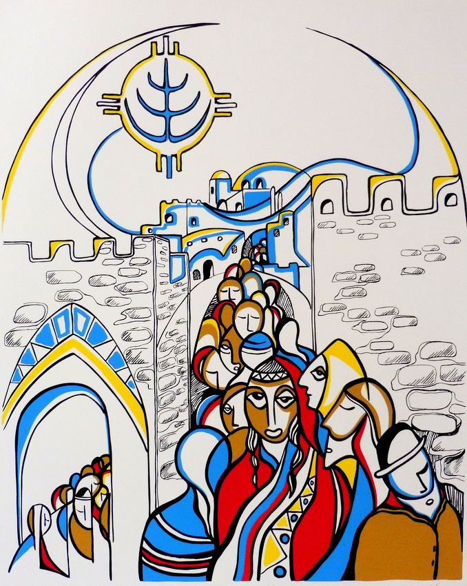 Daphne Odjig paintings and prints | Bearclaw Gallery Edmonton ...