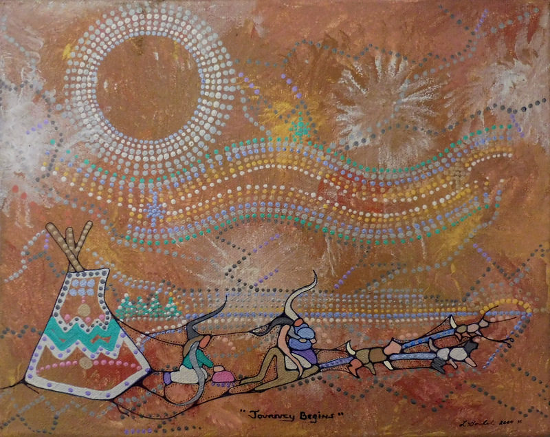 Laird Goulet paintings | Bearclaw Gallery Edmonton | Bearclaw Gallery