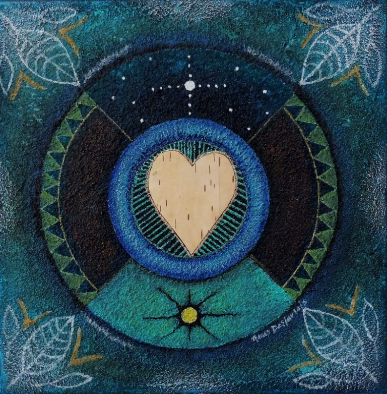 nd-heart mandala-sm | Bearclaw Gallery