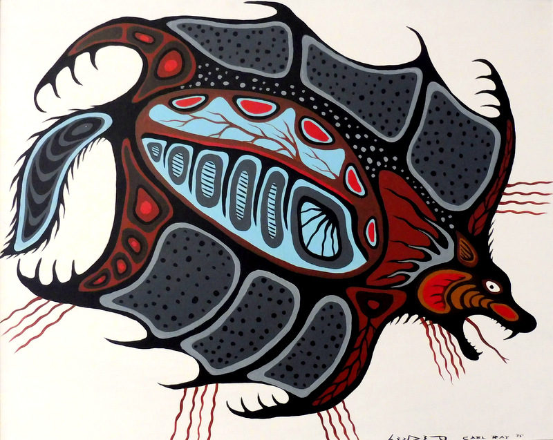 Carl Ray paintings | Bearclaw Gallery Edmonton | Bearclaw Gallery