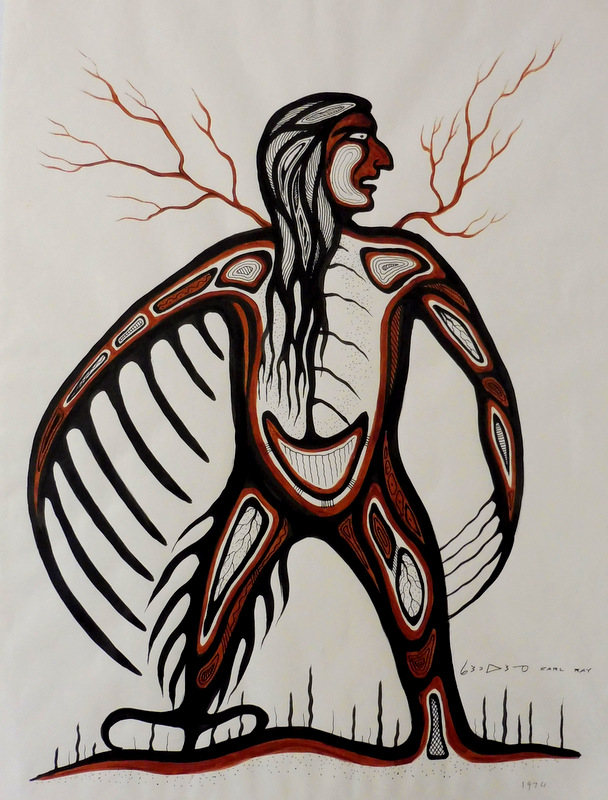 Carl Ray paintings | Bearclaw Gallery Edmonton | Bearclaw Gallery