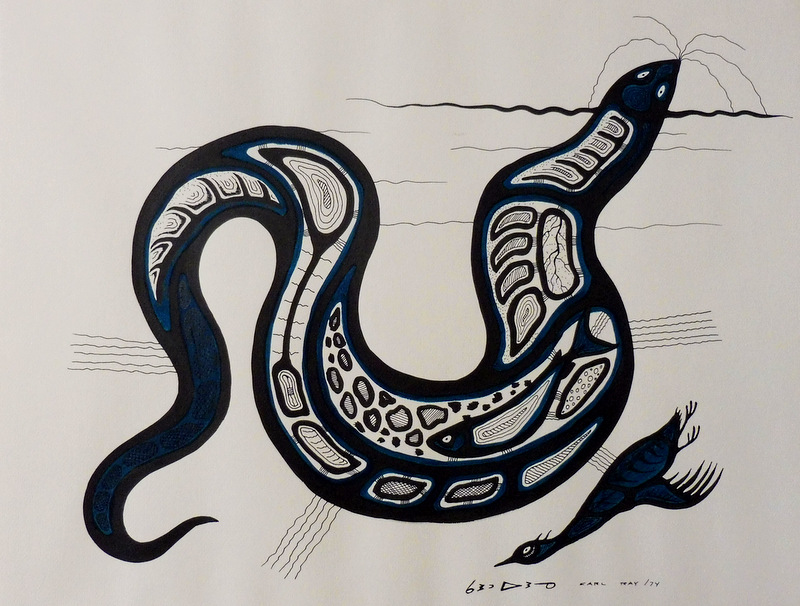 Carl Ray paintings | Bearclaw Gallery Edmonton | Bearclaw Gallery