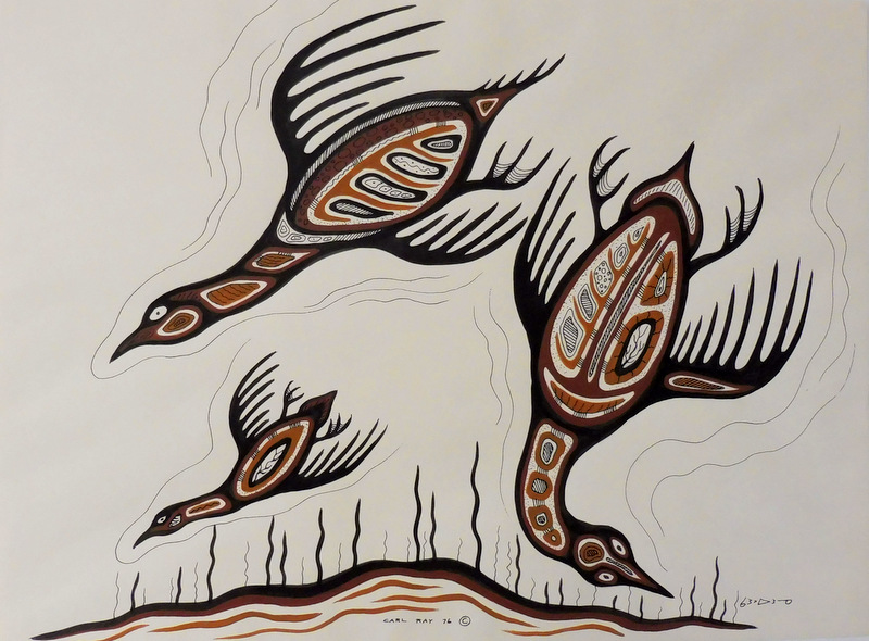 cr-three loons diving-sm | Bearclaw Gallery