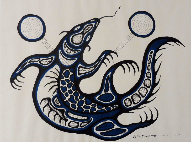 Carl Ray paintings | Bearclaw Gallery Edmonton | Bearclaw Gallery