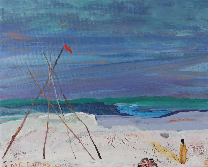 Jane Ash Poitras paintings | Bearclaw Gallery Edmonton | Bearclaw Gallery