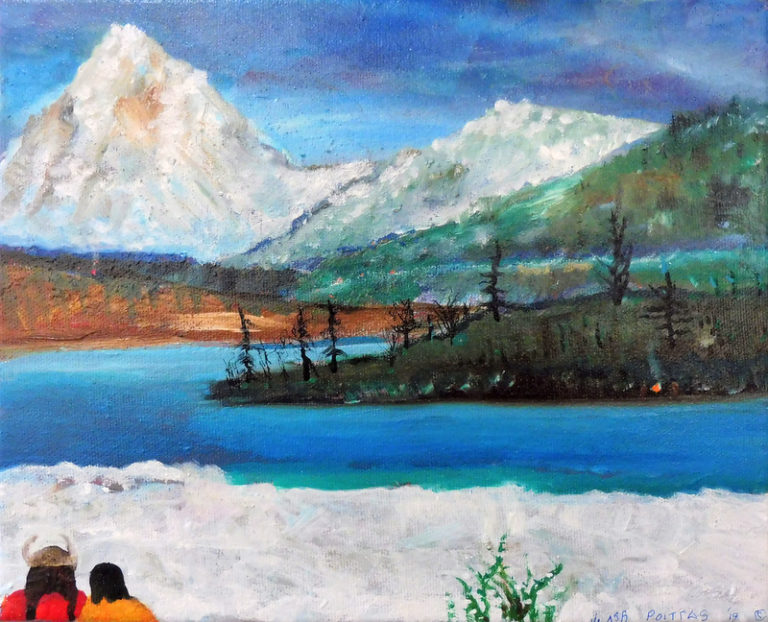 Jane Ash Poitras paintings | Bearclaw Gallery Edmonton | Bearclaw Gallery