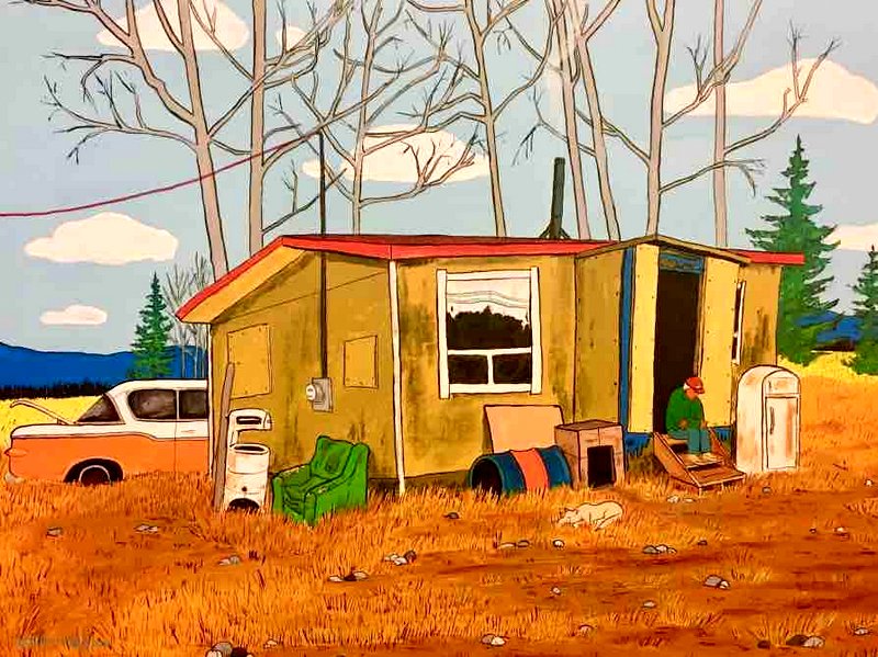 Jim Logan paintings | Bearclaw Gallery Edmonton | Bearclaw Gallery