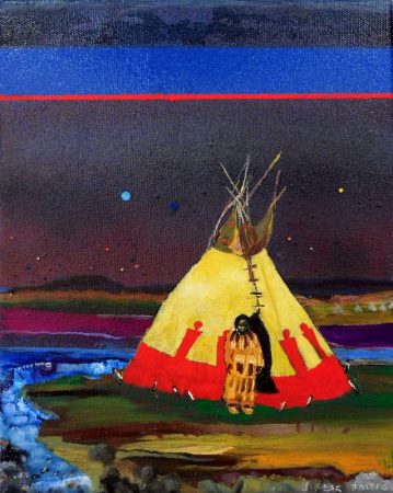 Jane Ash Poitras paintings | Bearclaw Gallery Edmonton | Bearclaw Gallery