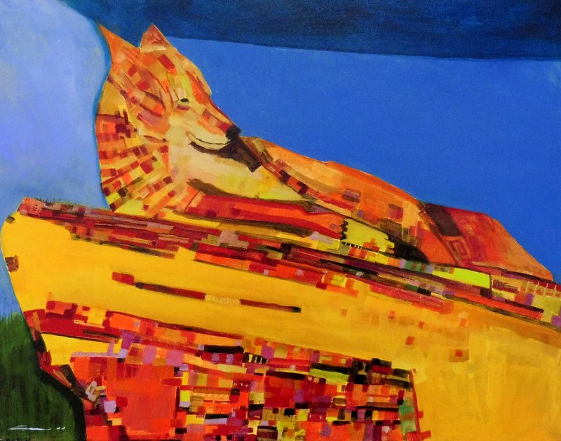 Linus Woods paintings | Bearclaw Gallery Edmonton | Bearclaw Gallery