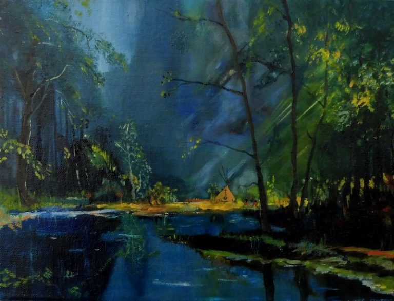 Jane Ash Poitras paintings | Bearclaw Gallery Edmonton | Bearclaw Gallery