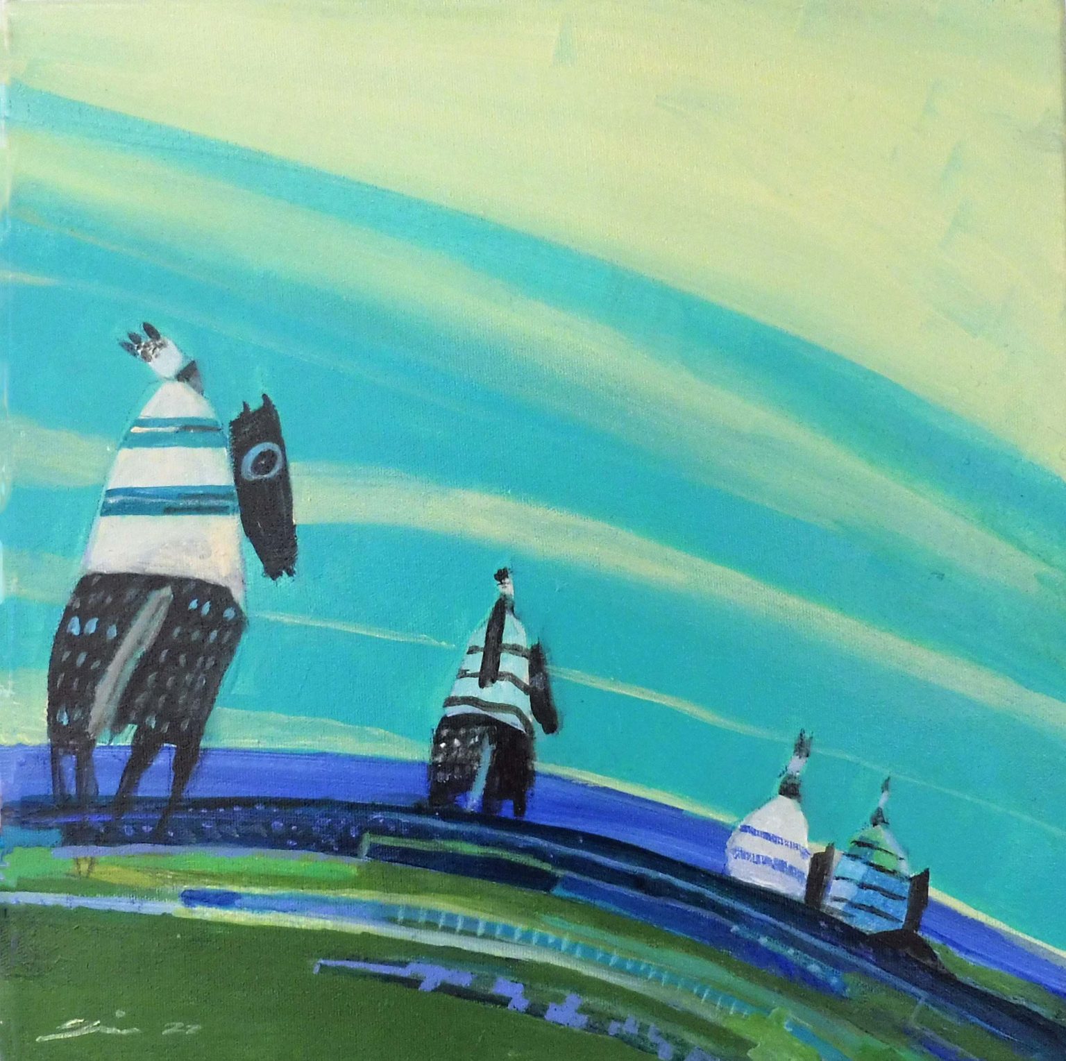 Linus Woods paintings | Bearclaw Gallery Edmonton | Bearclaw Gallery