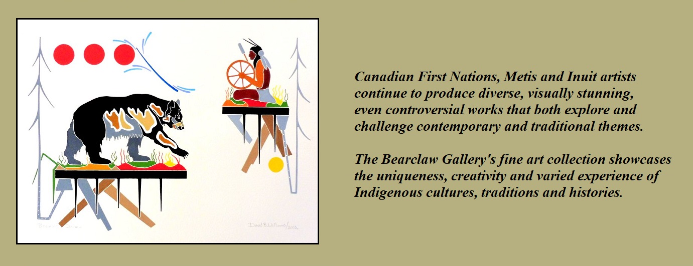 First Nations Art and Inuit Art Gallery in Edmonton | Bearclaw Gallery