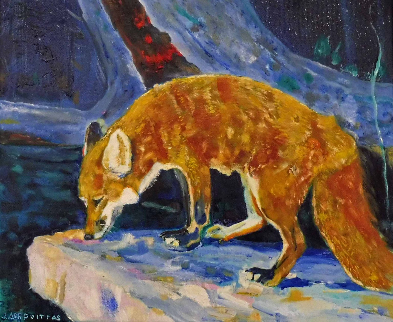 Jane Ash Poitras paintings | Bearclaw Gallery Edmonton | Bearclaw Gallery