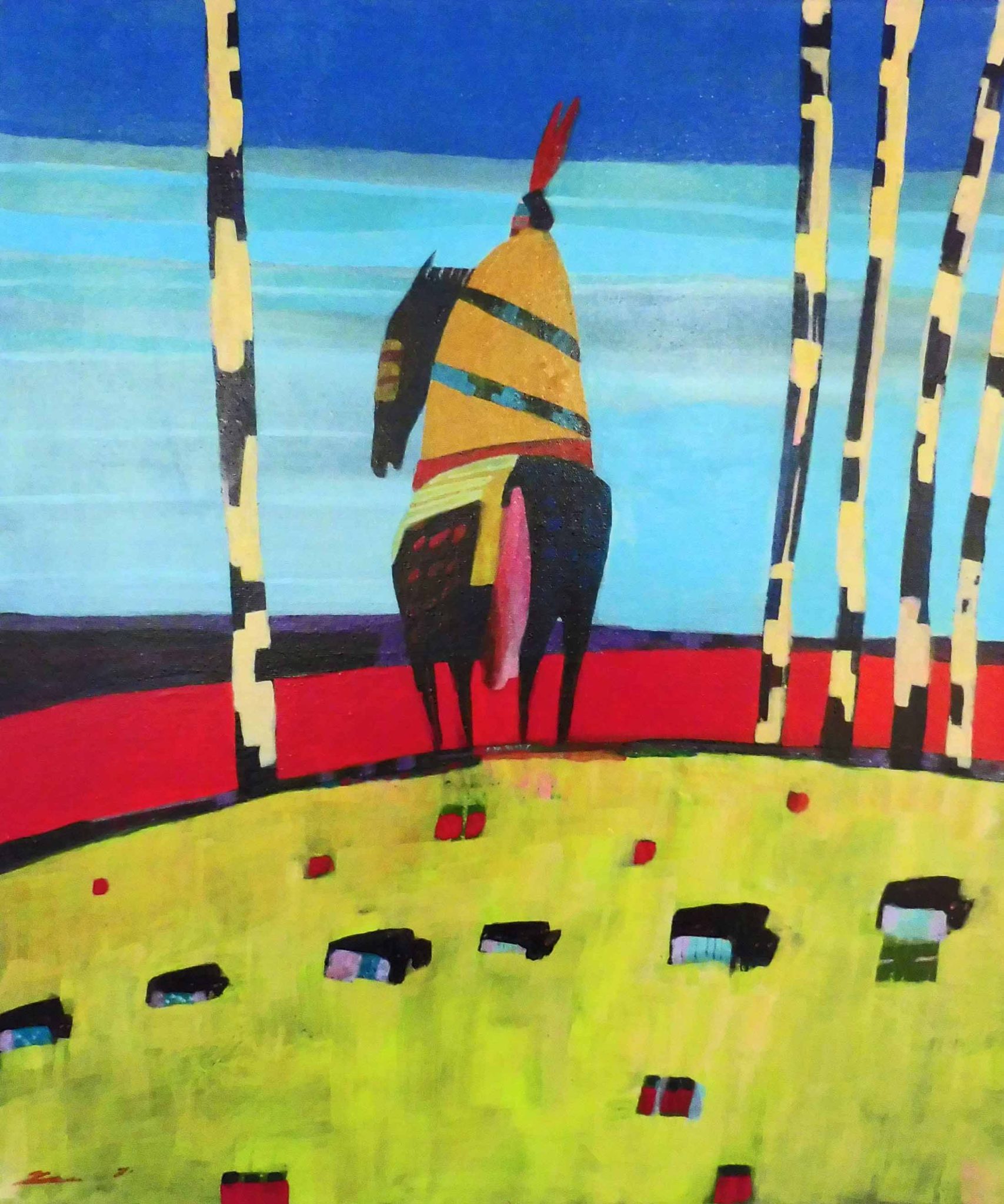 Linus Woods paintings | Bearclaw Gallery Edmonton | Bearclaw Gallery