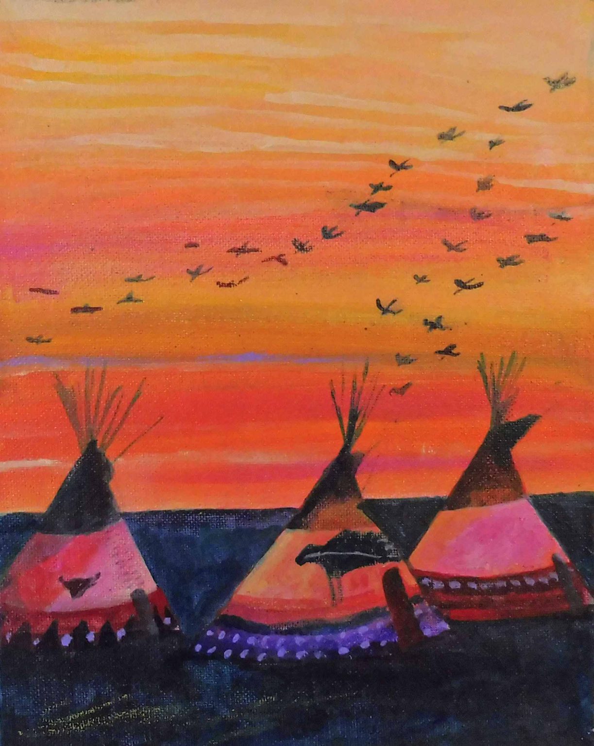 Linus Woods paintings | Bearclaw Gallery Edmonton | Bearclaw Gallery