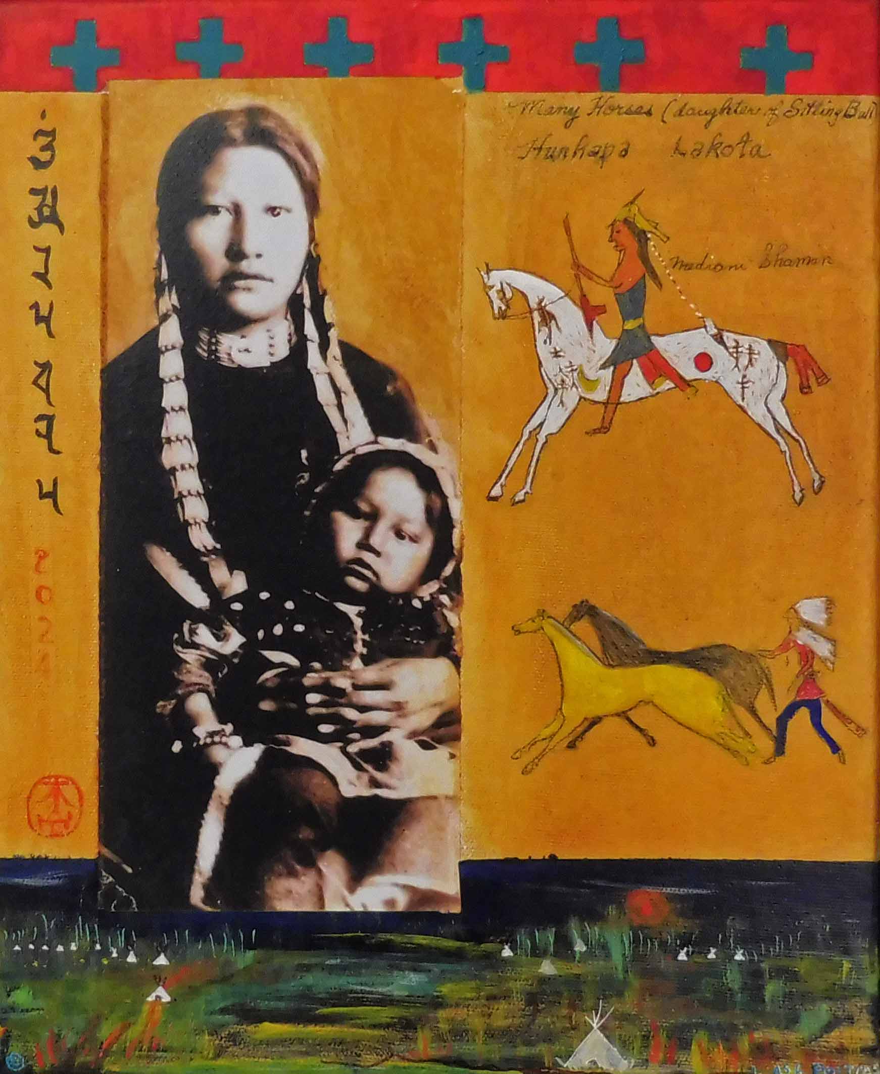 Jane Ash Poitras paintings | Bearclaw Gallery Edmonton | Bearclaw Gallery