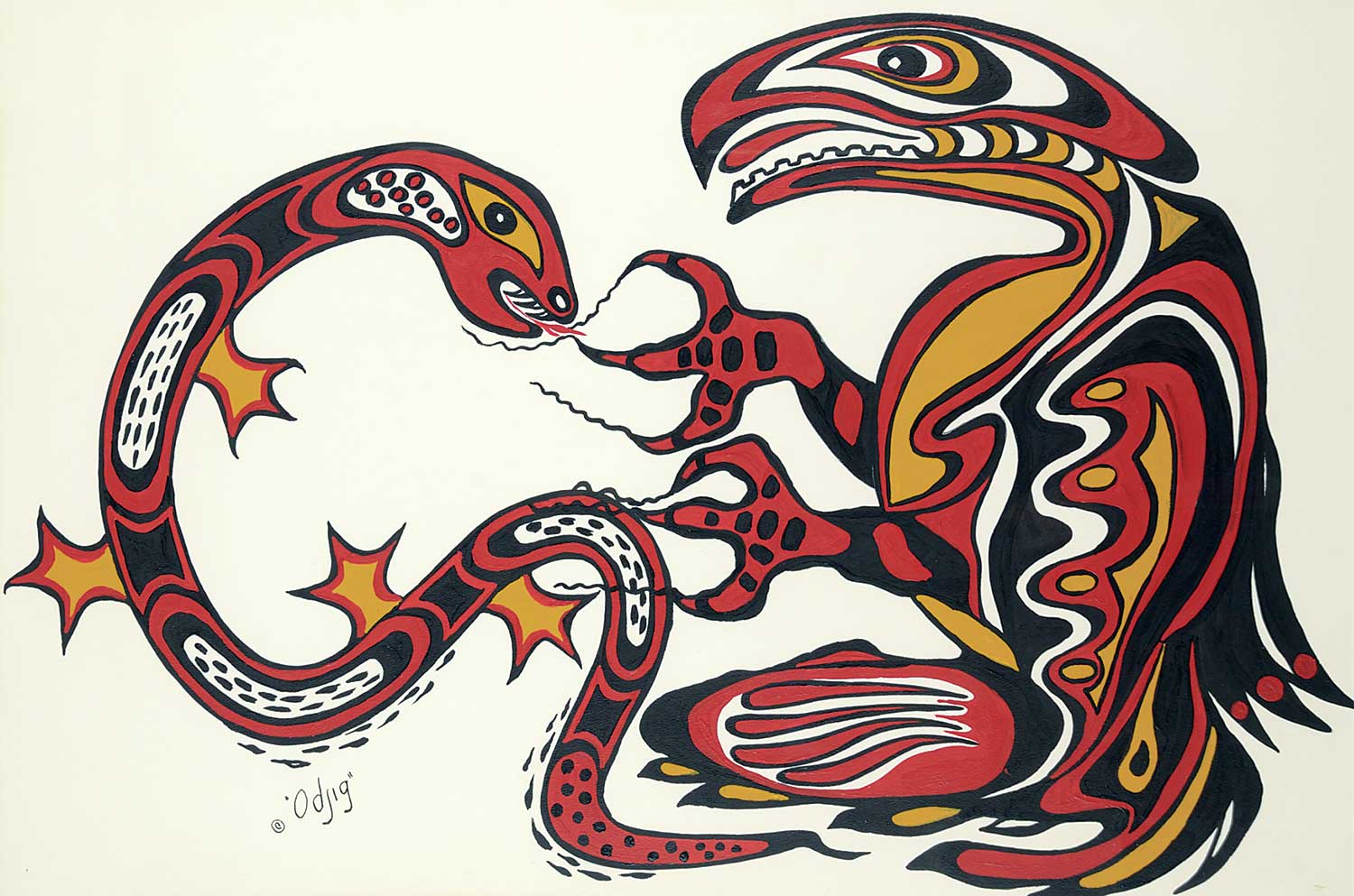 odjig – eternal conflict | Bearclaw Gallery