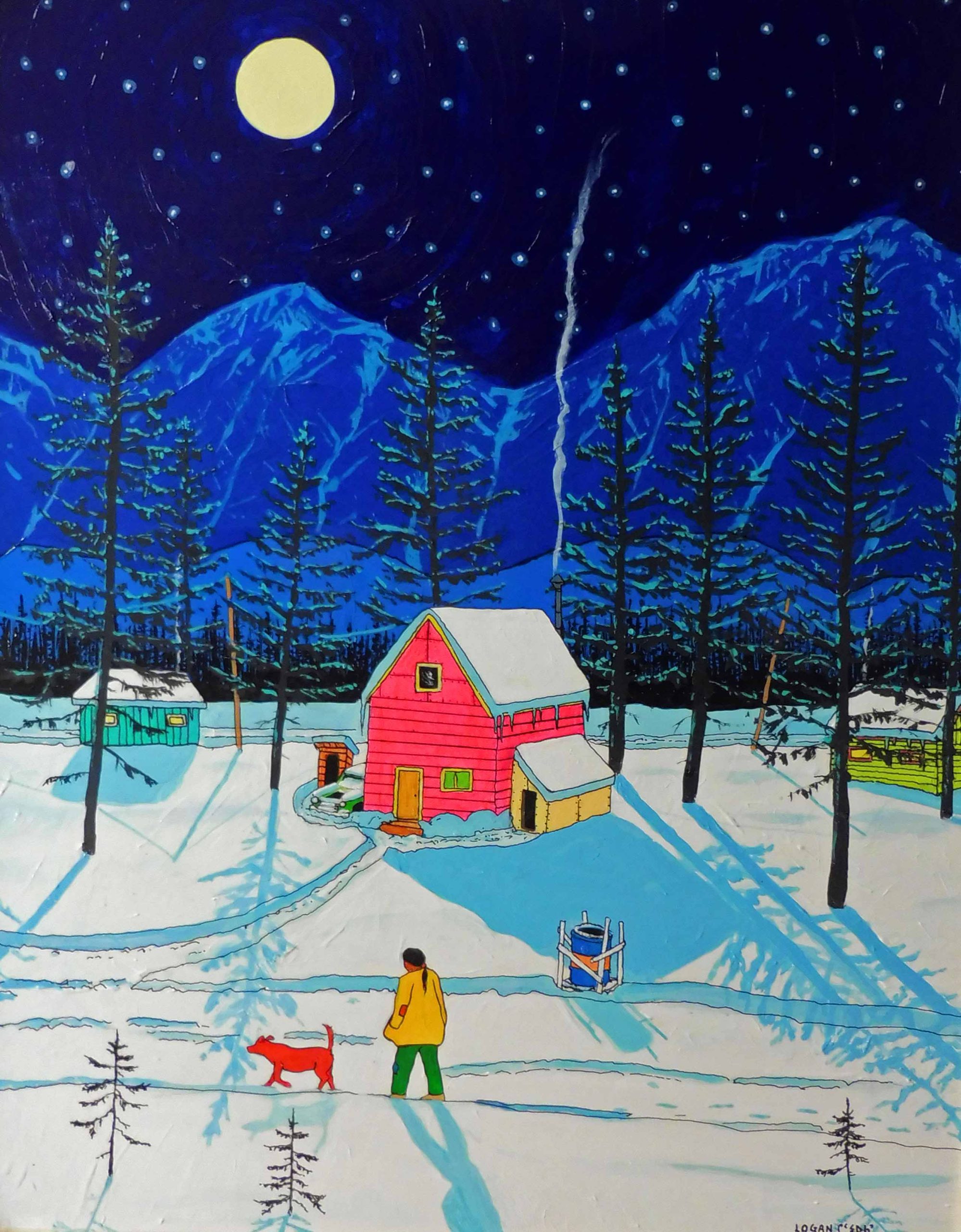 Jim Logan paintings | Bearclaw Gallery Edmonton | Bearclaw Gallery