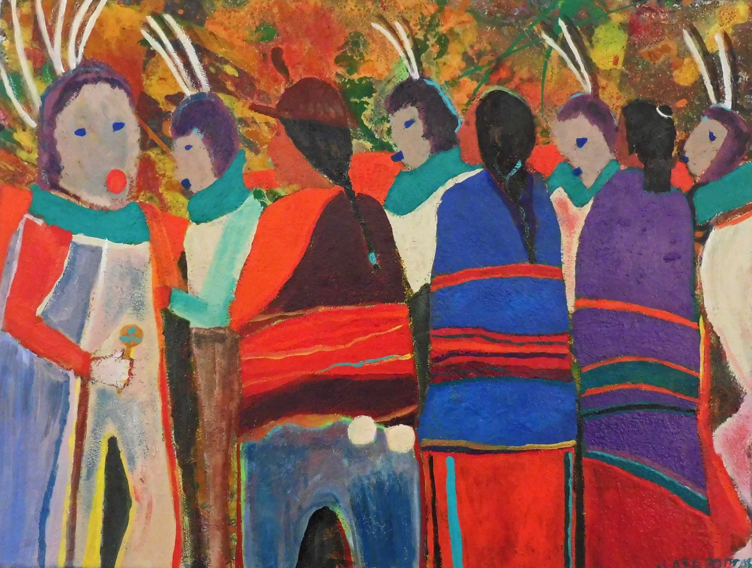 Jane Ash Poitras paintings | Bearclaw Gallery Edmonton | Bearclaw Gallery