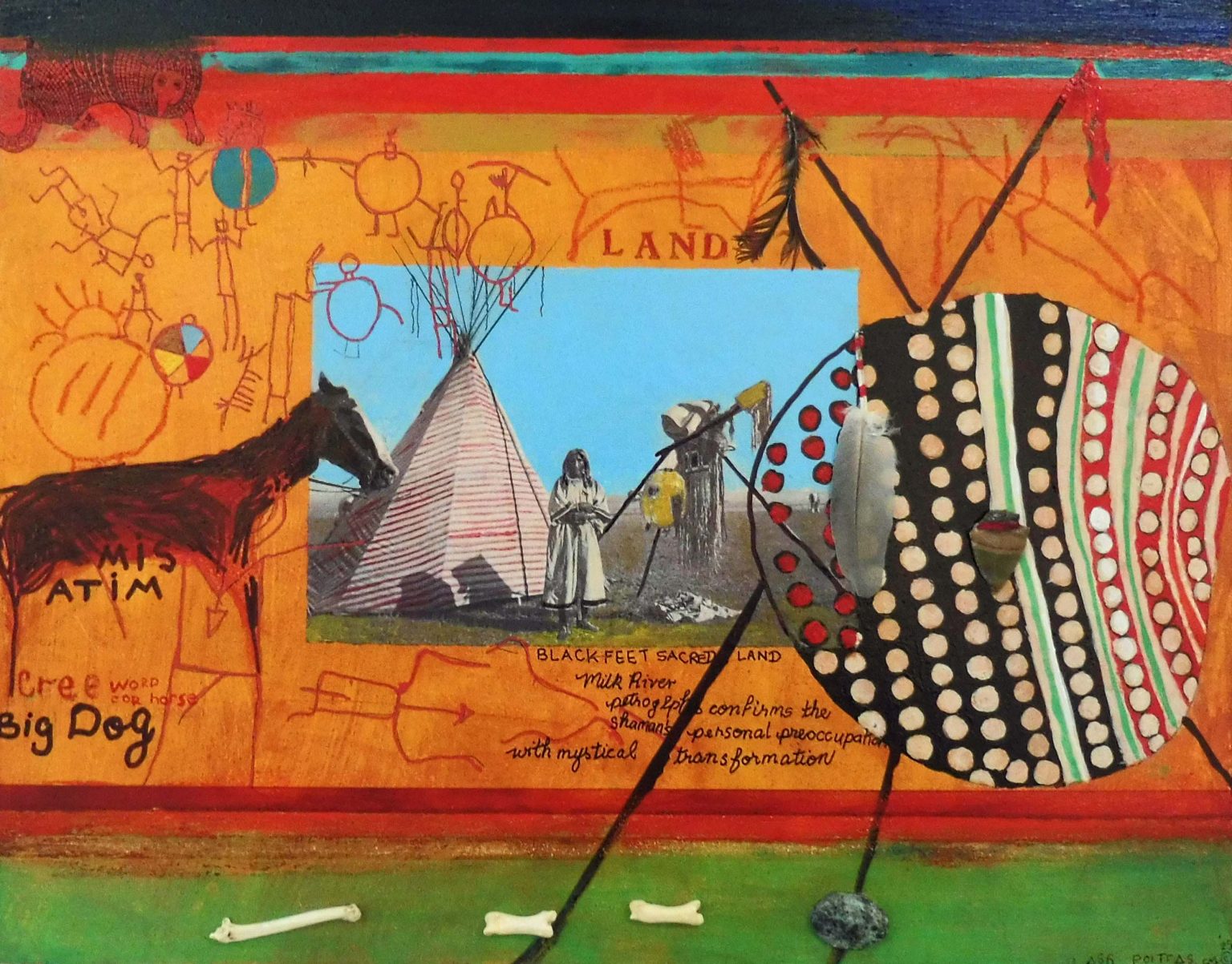 Jane Ash Poitras paintings | Bearclaw Gallery Edmonton | Bearclaw Gallery